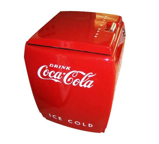 Mobilier Coca-Cola vintage : décoration US 50's et 60's